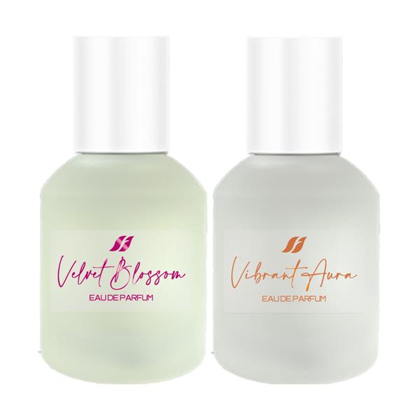 Velvet Blossom & Vibrant Aura Perfume Set - Farmasi